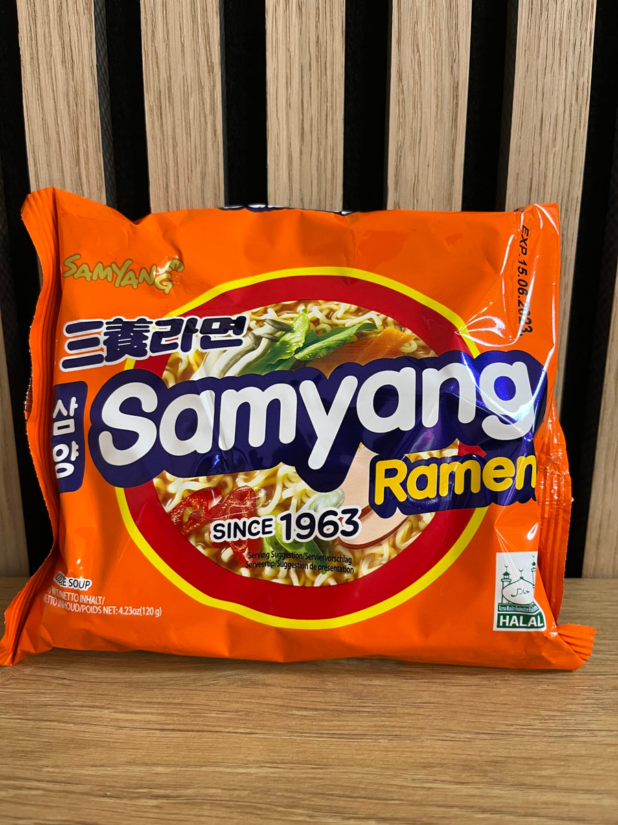 Beef&Ham Ramen SAMYANG 120g – Taste of Asia