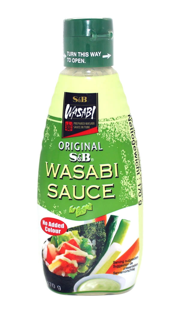 Wasabi Sauce S&B 170g – Taste of Asia
